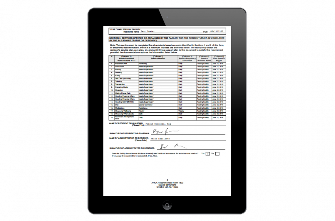 1823 Creator/Helper | 1823S AHCA COMPLIANT | ALF BOSS