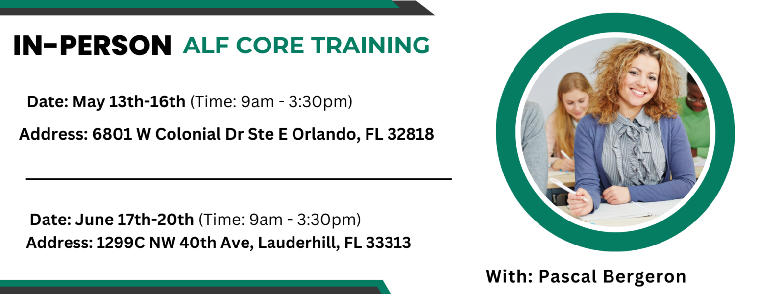 26 Hr assisted living In-Person Intensive Training - ALF Boss